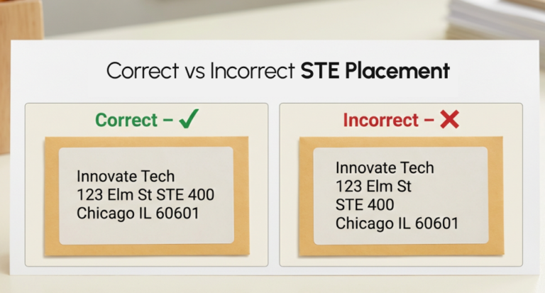 What Is STE in an Address? Understand the Suite Short Form